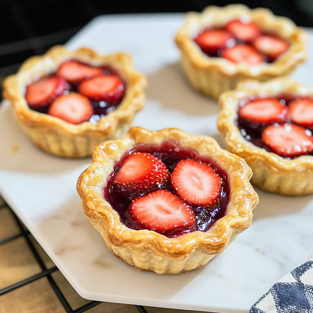 Mini Strawberry Pies
