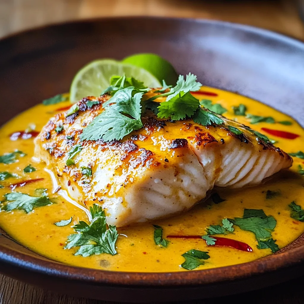 Tropical Grouper with Spicy Coconut Recipe