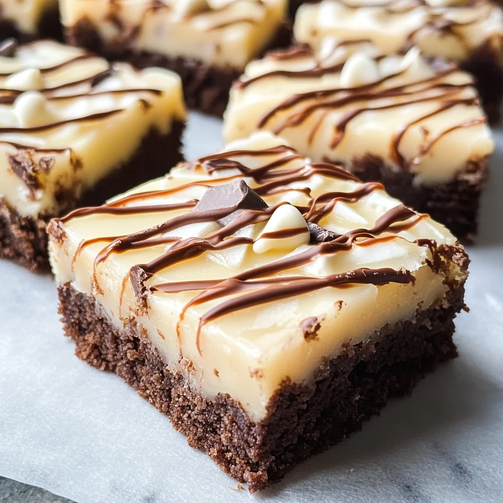 White Chocolate Brownies