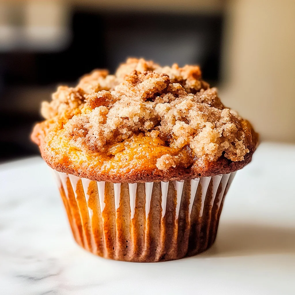 Apple Pumpkin Streusel Muffins Small Batch