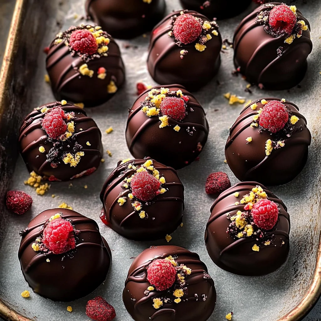 Raspberry Truffles Recipe